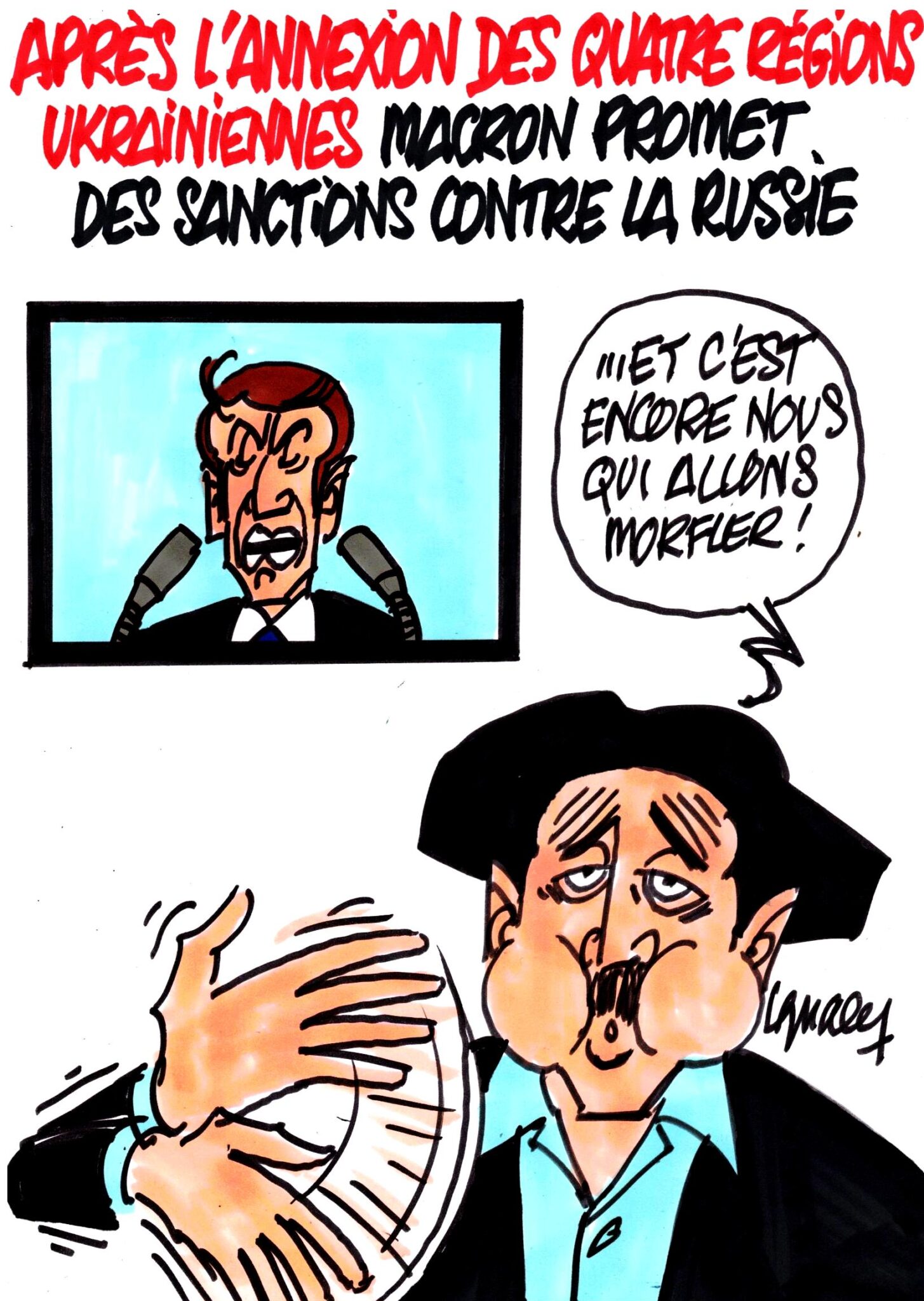 Autoflagellation – Dessignace – Par le dessinateur Ignace
